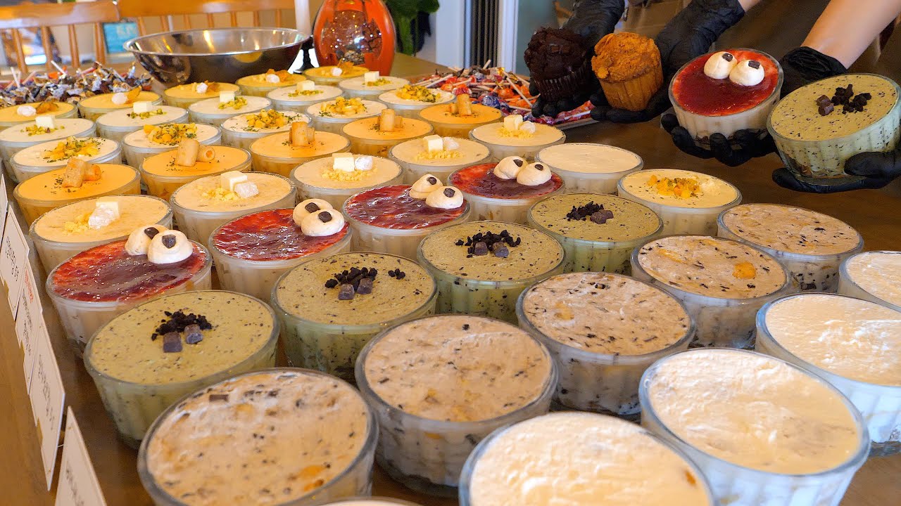 How to make various bread pudding trendy in these days, matcha ...