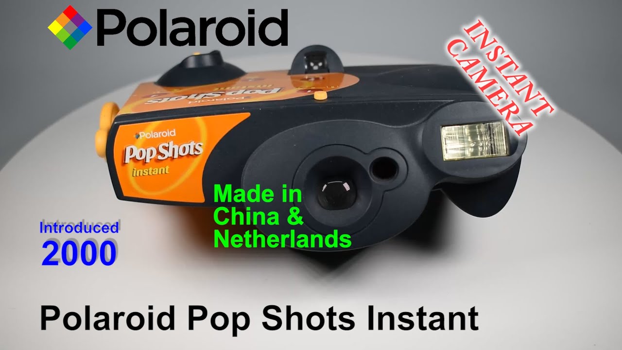 2000 Polaroid Pop Shots - Instant Camera - YouTube