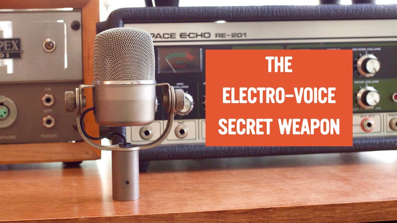 The Electro-Voice Secret Weapon - YouTube