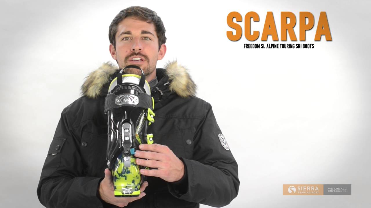 Scarpa Freedom SL Alpine Touring Ski Boots (For Men) - YouTube