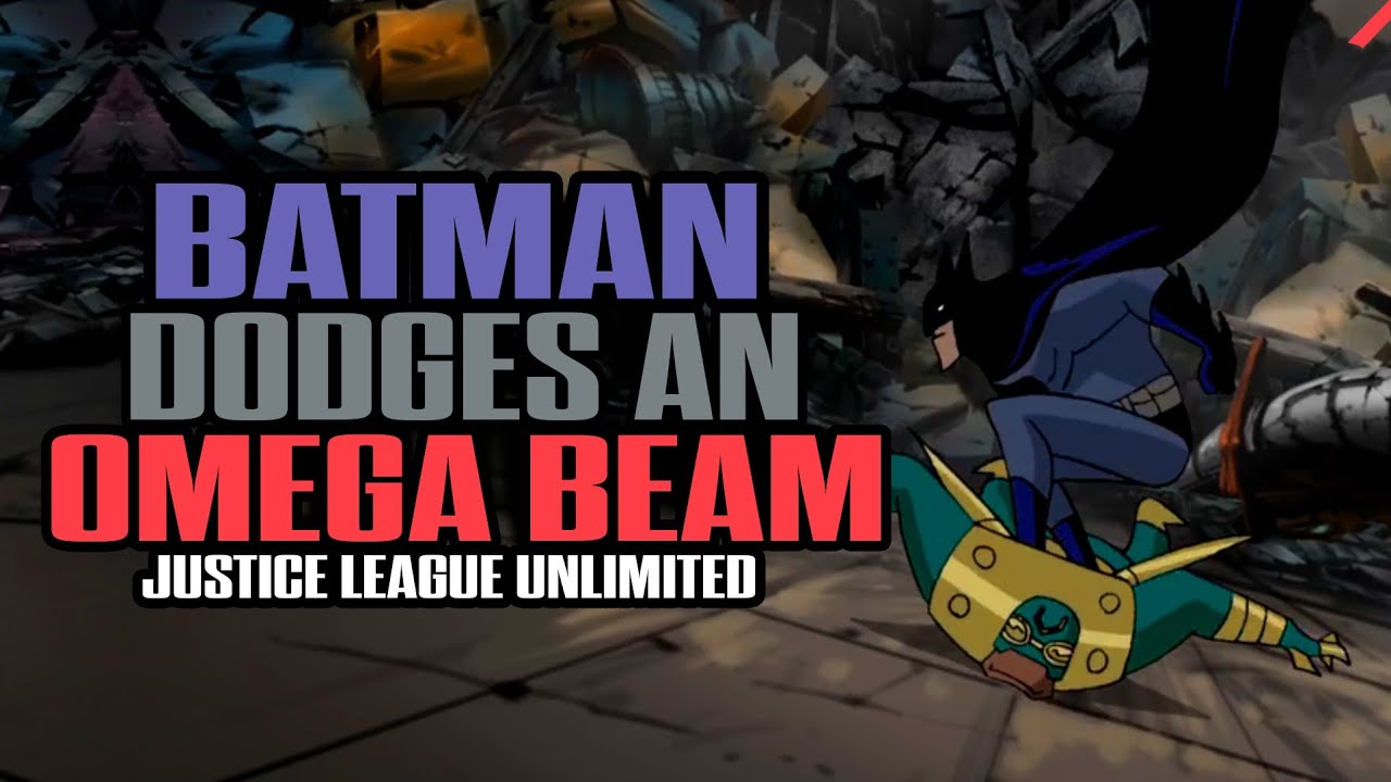 Batman DODGES Darkseid's Omega Beam | Justice League Unlimited # ...