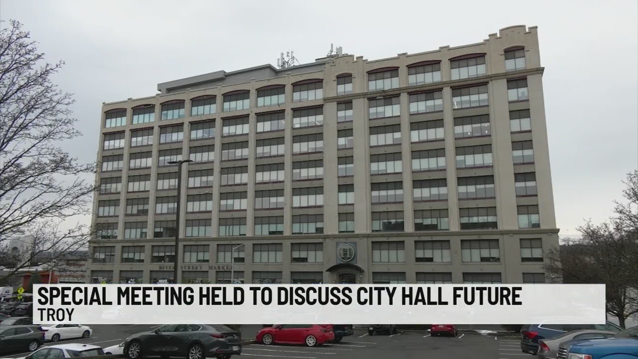 11PM Troy City Hall's overdue rent can be paid with 2023 budget - YouTube