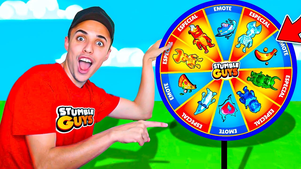 RULETA de STUMBLE GUYS en la VIDA REAL! 😱 - YouTube