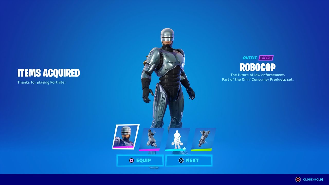 How To Get Robocop Bundle Now FREE In Fortnite! (Unlocked Robocop Lil ...