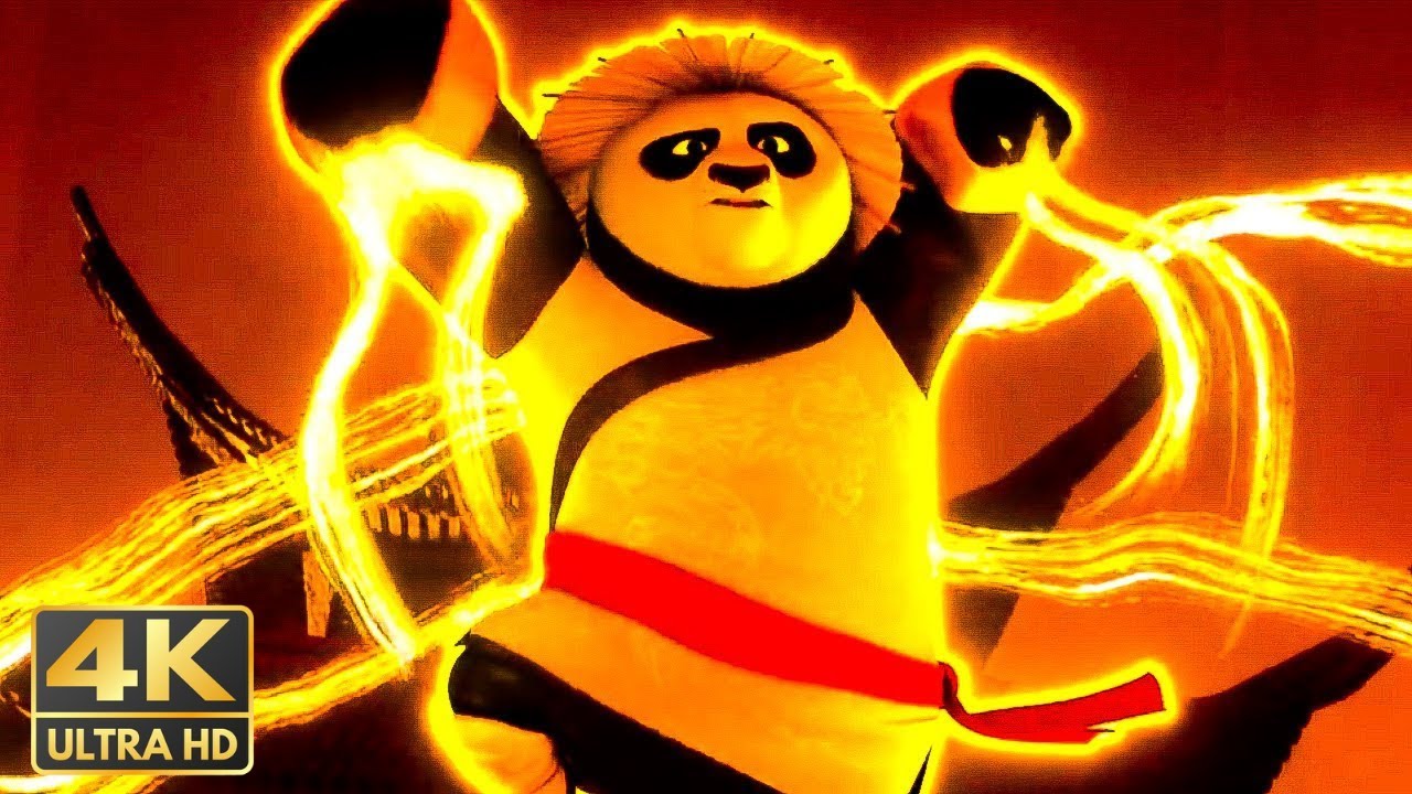 Kung Fu Panda 3 - Po vs Kai Final Fight(Telugu) | Sparkle Scenes - YouTube