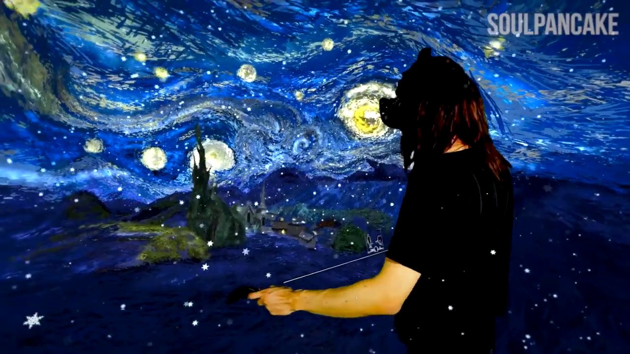 Soul Pancake Starry Night diorama TiltBrush MR - YouTube