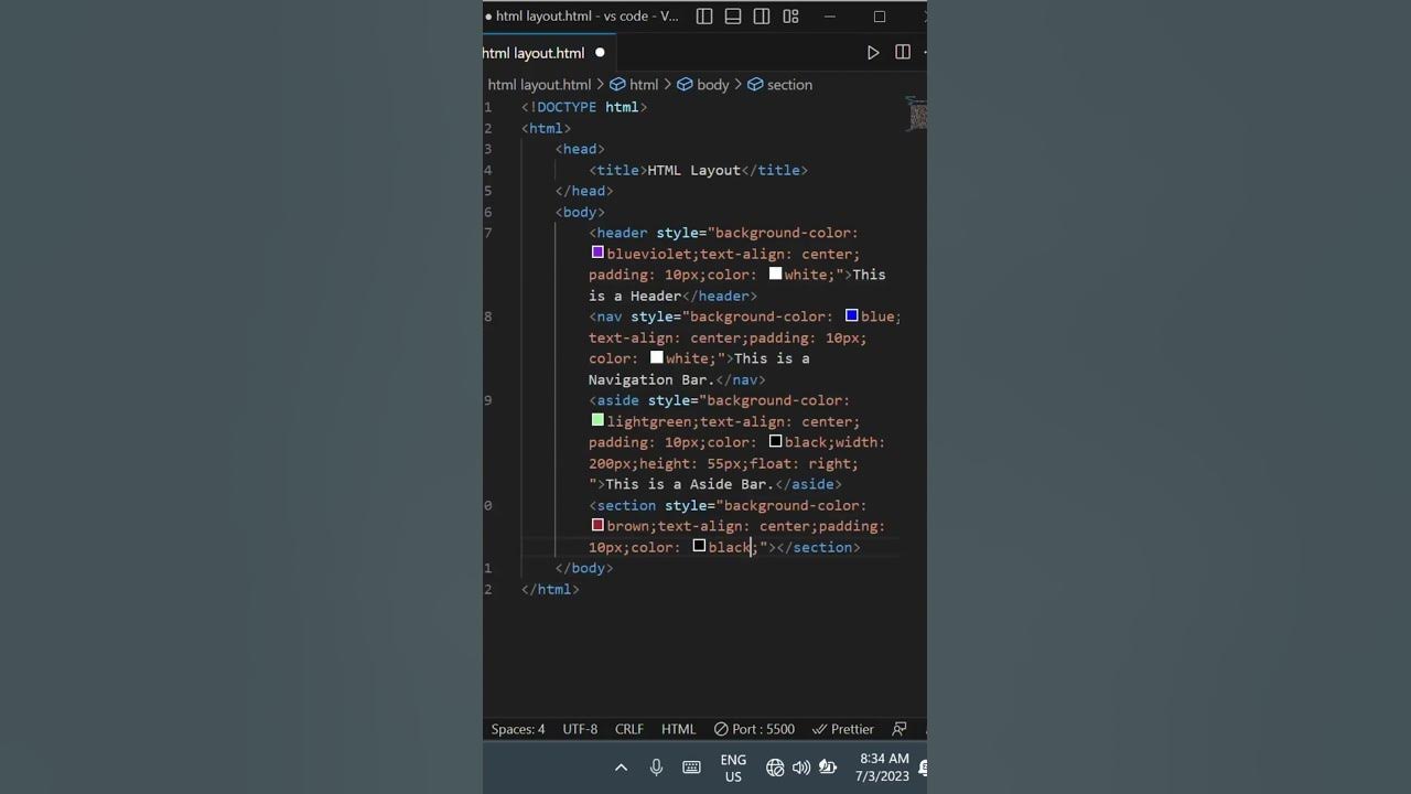 Unlocking The Secrets Of Viral Html Layouts Learnbyshyam Youtube