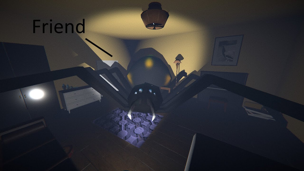 SPOODER MAN! - My Friend the Spider - YouTube