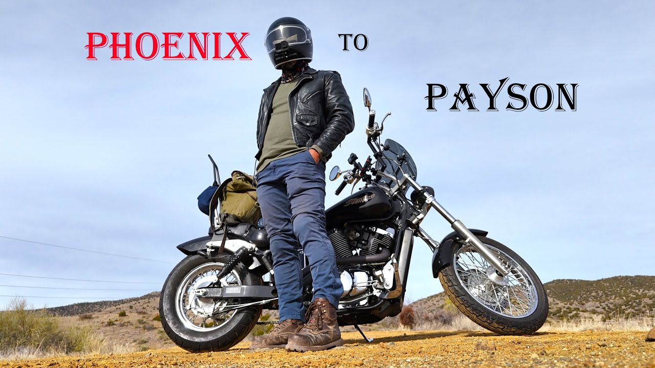 Phoenix to Payson Ride on my 2003 Honda Shadow Spirit 750DC - YouTube