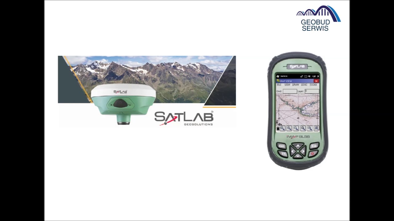 GPS Satlab SL 800 Prezentacja - YouTube