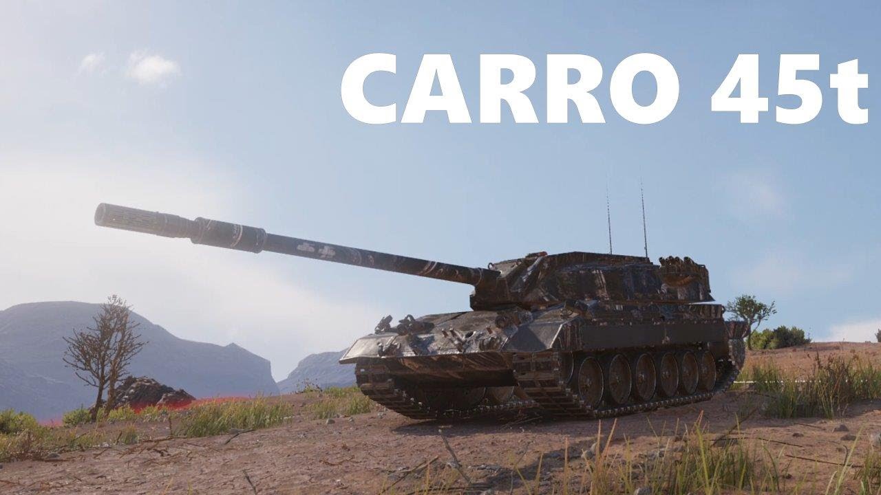 Carro 45t Italian Fury Shines in World of Tanks complete 4K - YouTube
