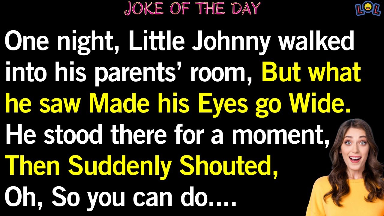 😂Best Jokes|"Little Johnny's Unexpected Late-Night Discovery". #jokes ...