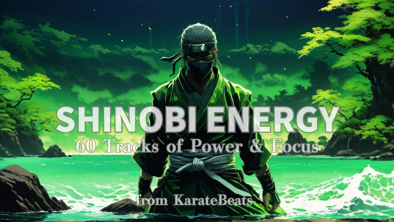 SHINOBI ENERGY | 60 Tracks of Power & Focus from KarateBeats - YouTube