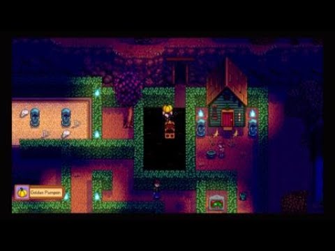 Stardew Valley - Spirit's Eve Maze Walkthrough - YouTube