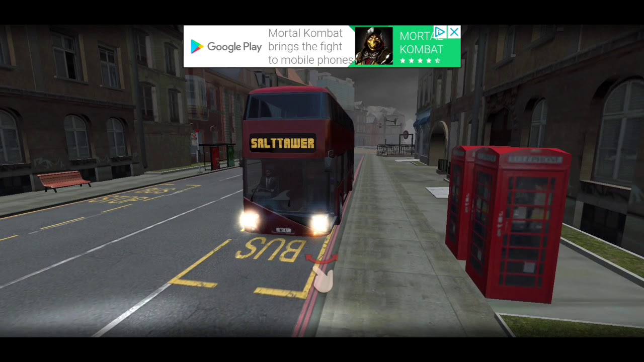 Bus simulator 17: London Centre- route 2 (routemaster ) - YouTube