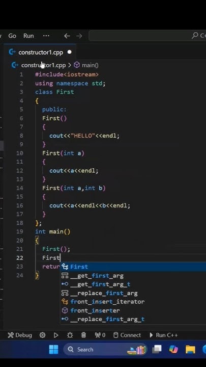 Constructor In Cpp Beginners Codewithveer Coding Oop Cppcoding 0443