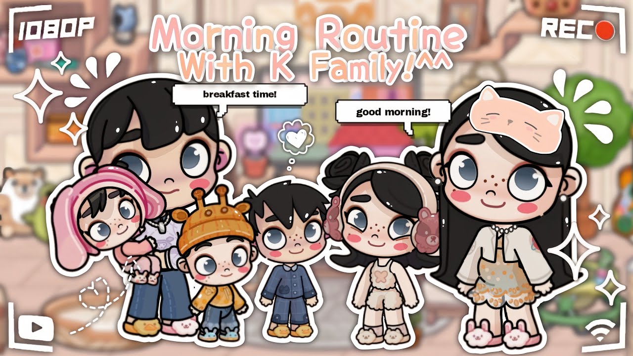 Drama Avatar World | Morning Routine With K Family | Game Avatar World ...