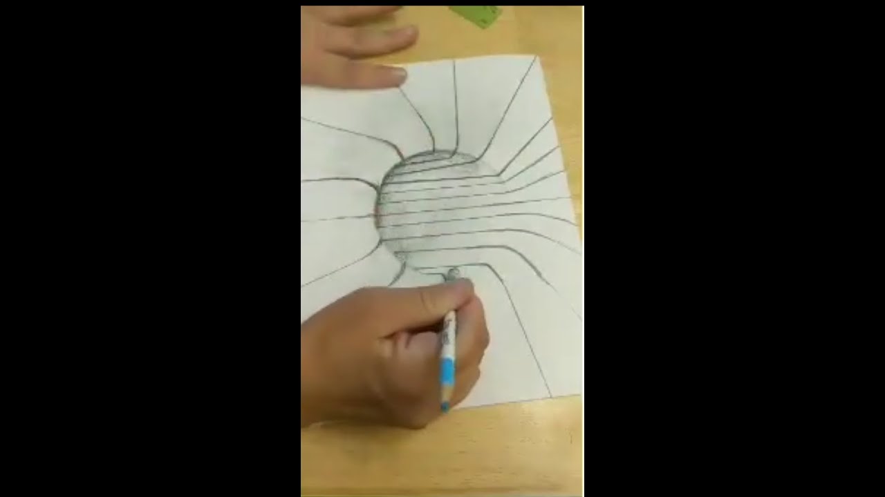 How to draw the Sinking hole - YouTube