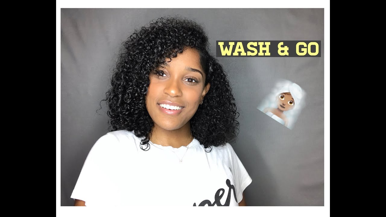 MY WASH & GO ROUTINE - YouTube