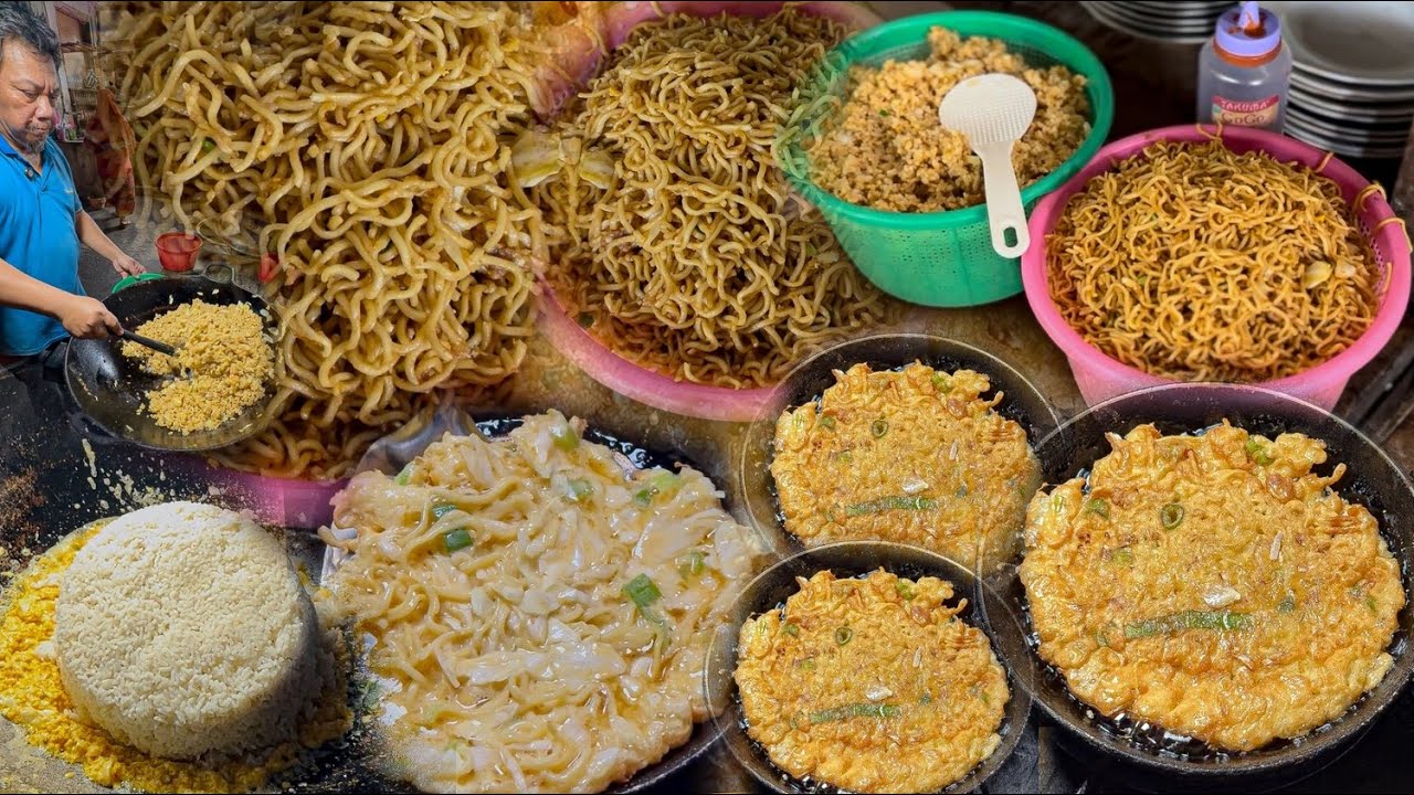GILESIH WARUNG TENGAH DESA SEMUA MENU SERBA 5 RIBU!! BAHKAN OMELET MIE ...