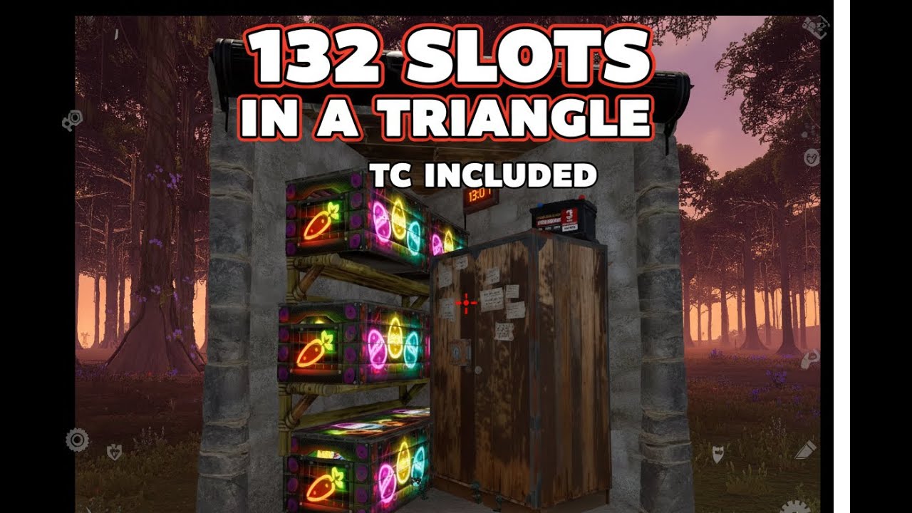 How to Fit 132 Slots + TC in a Single Triangle | Rust Tutorial - YouTube