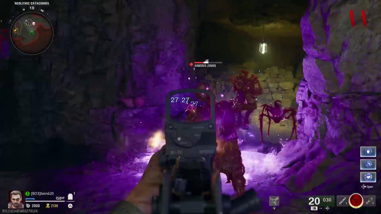 Playing bo6 Zombies - YouTube