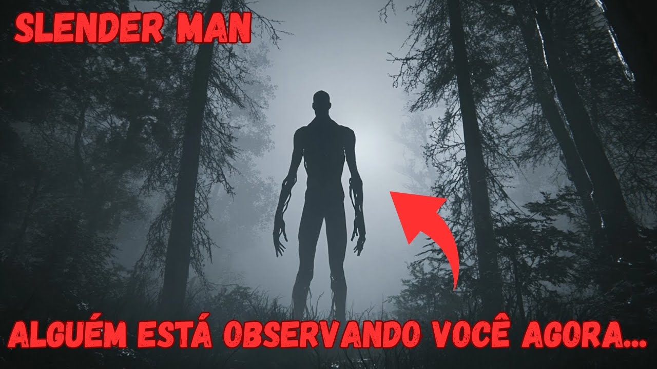 A história real do Slender Man! Quero ver ficar no escuro sozinho - YouTube