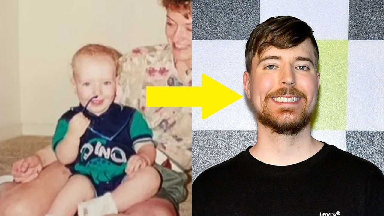 The life of MrBeast (Jimmy Donaldson) in 3 minute 1998-2024 - YouTube