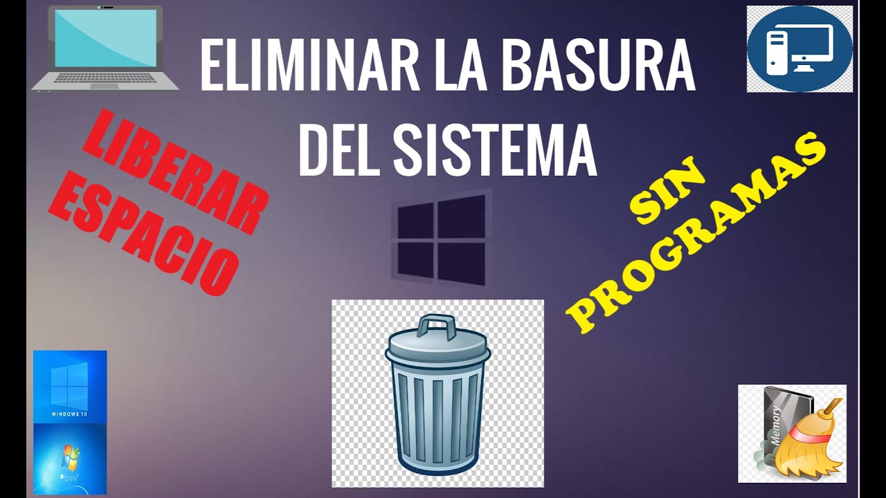 🗑️BORRAR EL CACHE Y EL REGISTRO DE TU PC (SIN PROGRAMAS) [SÚPER FÁCIL ...