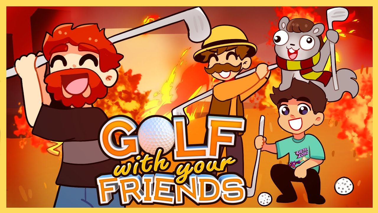 GOLFING THROUGH LITERAL HELL!! | Golf with your Friends! - YouTube