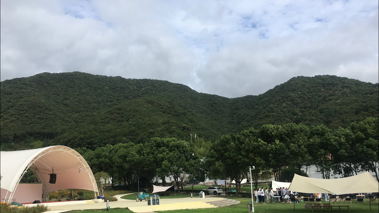 A weekend in the mountains of Ningbo, China - YouTube