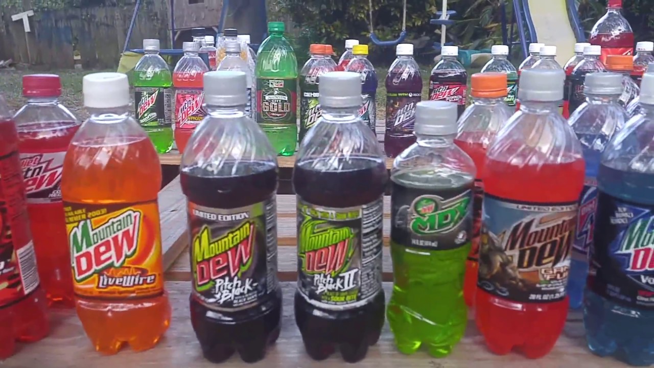 Mountain Dew Collection 2016 - YouTube