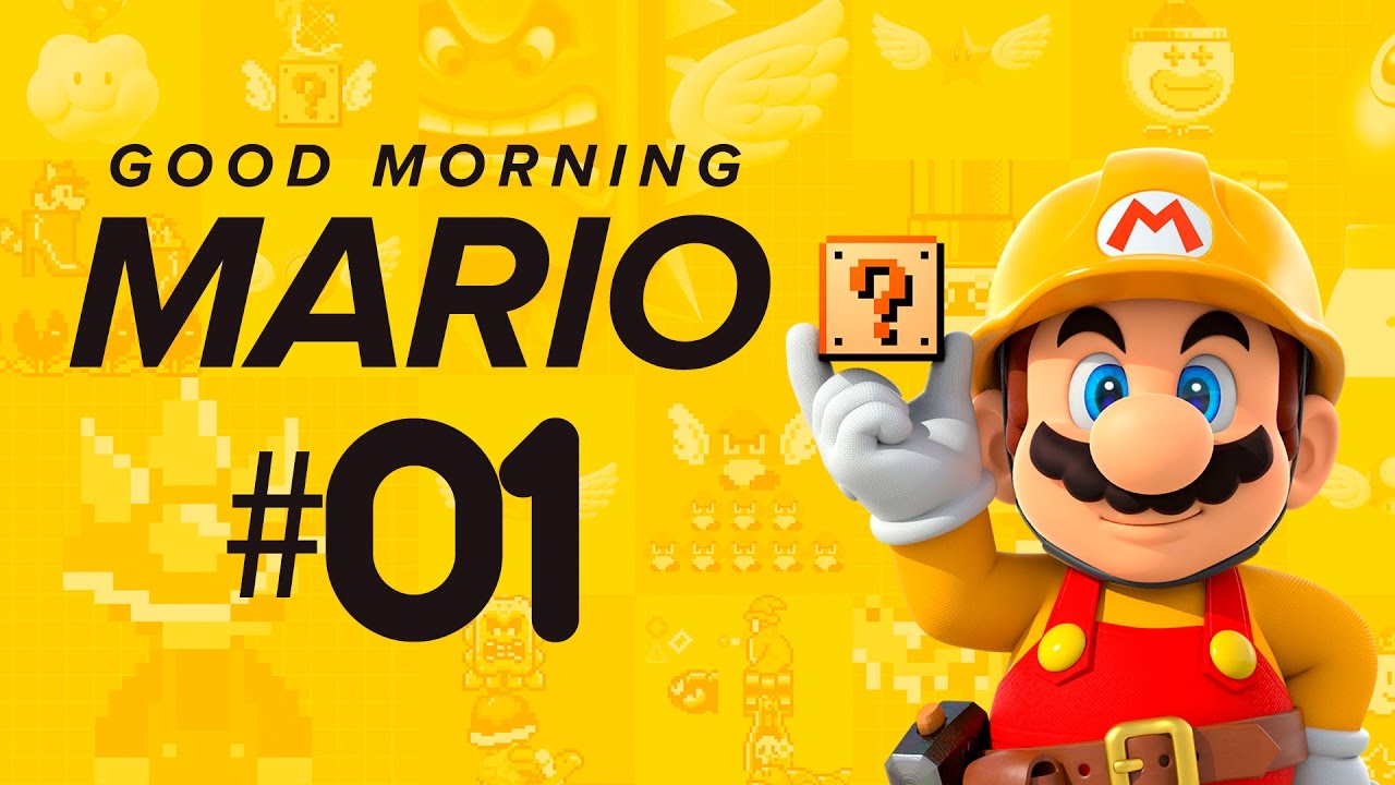 Good Morning Mario #01 [Super Mario Maker] - YouTube
