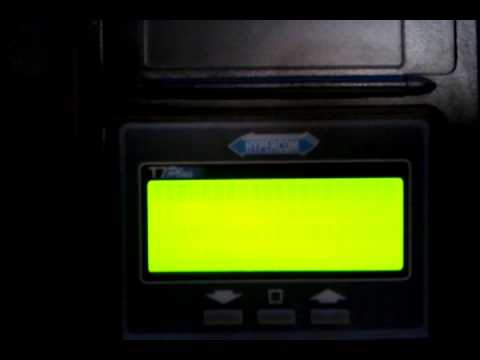 Hypercom t7p - YouTube