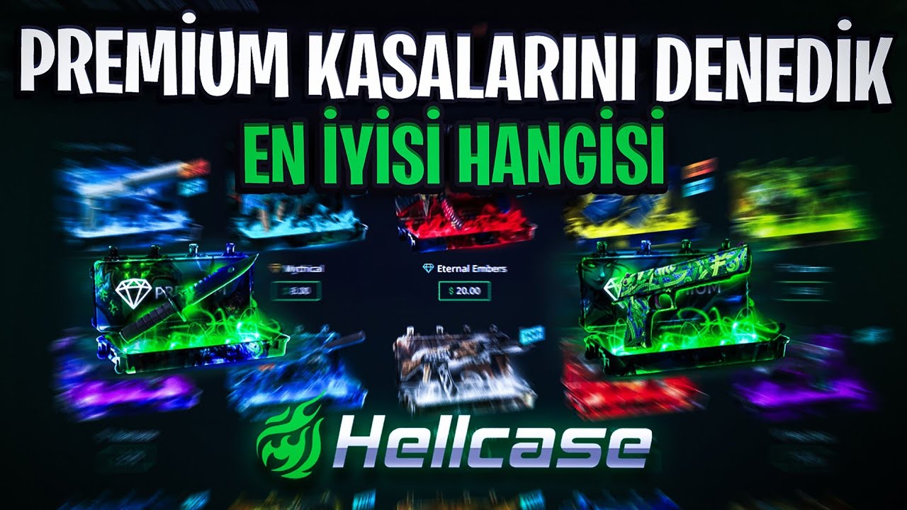 HELLCASE TÜM PREMİUM KASALARINI DENEDİM EN İYİSİ HANGİSİ ? HELLCASE ...