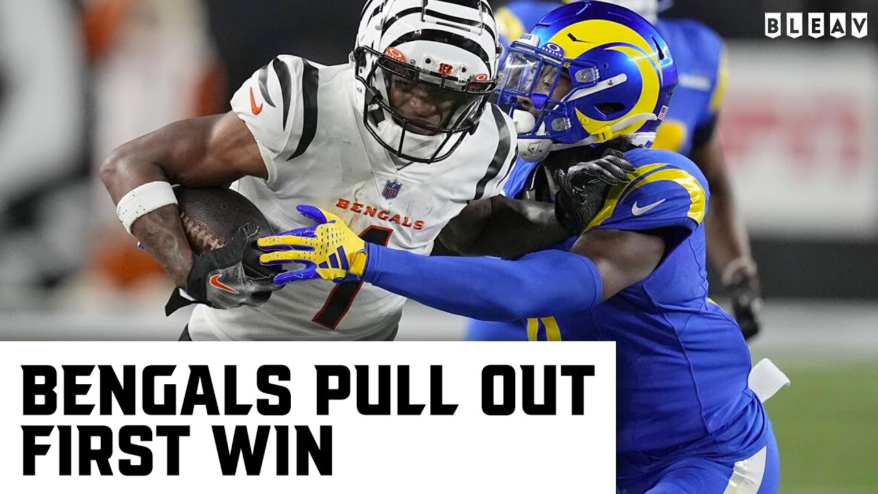 Bengals Finally Win First Game with Rams Legend Torry Holt - YouTube