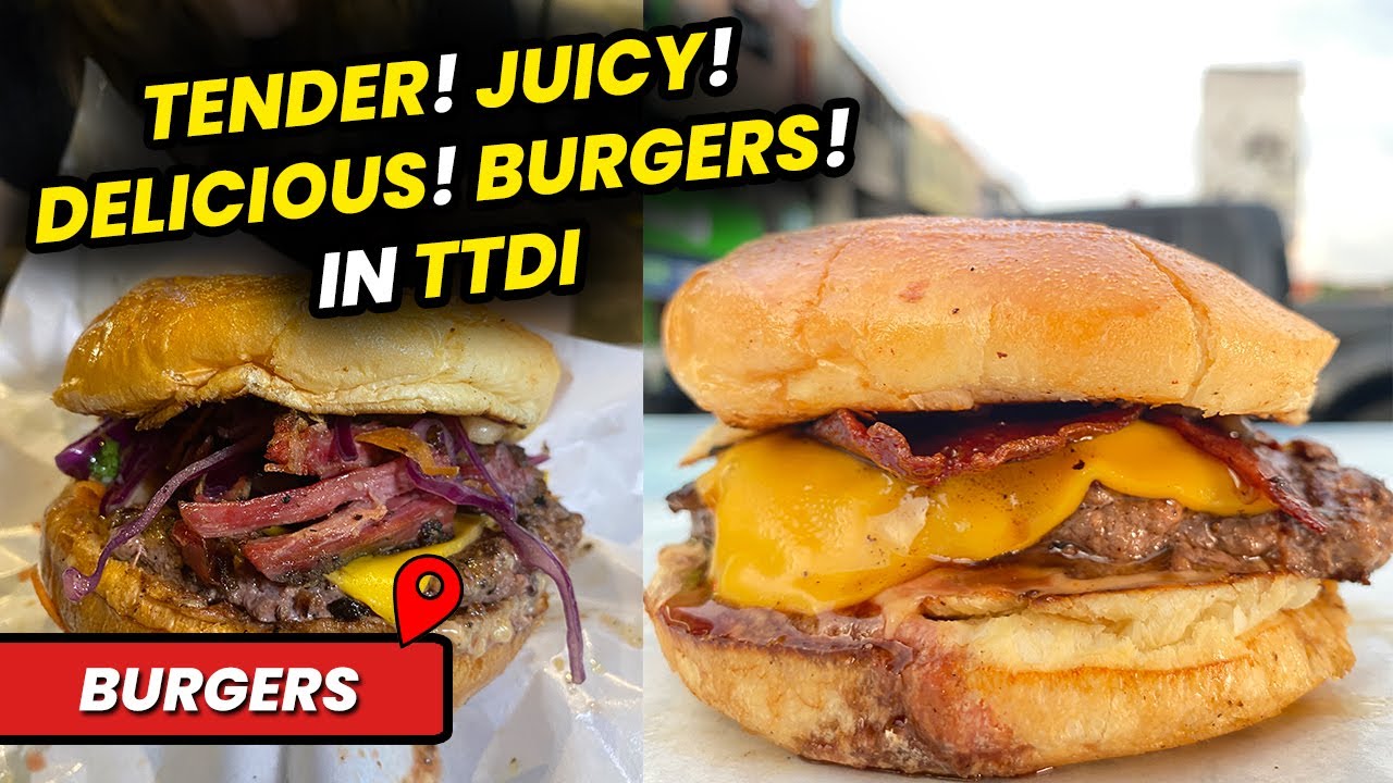 Street Wagyu Beef Burger in TTDI, Kuala Lumpur! - YouTube