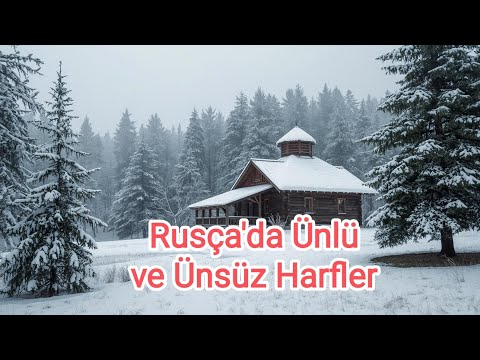 Karina Hoca ile Rusça Öğreniyorum 3. Ders Rusça'da Ünlü ve Ünsüz Harfler