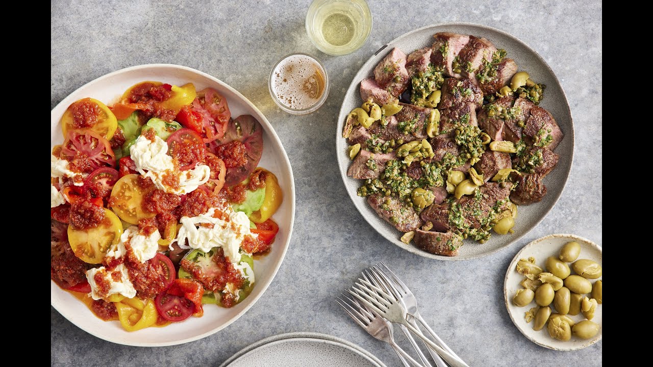 Dinner for Six - Recipes for a Delicious Summer Dinner Party - YouTube