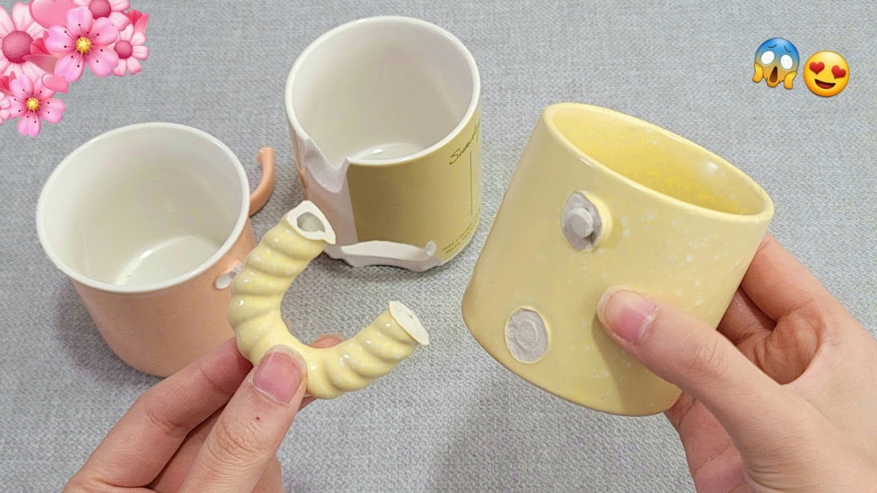 You Can create a masterpiece by using a discarded broken mug. Superb ...