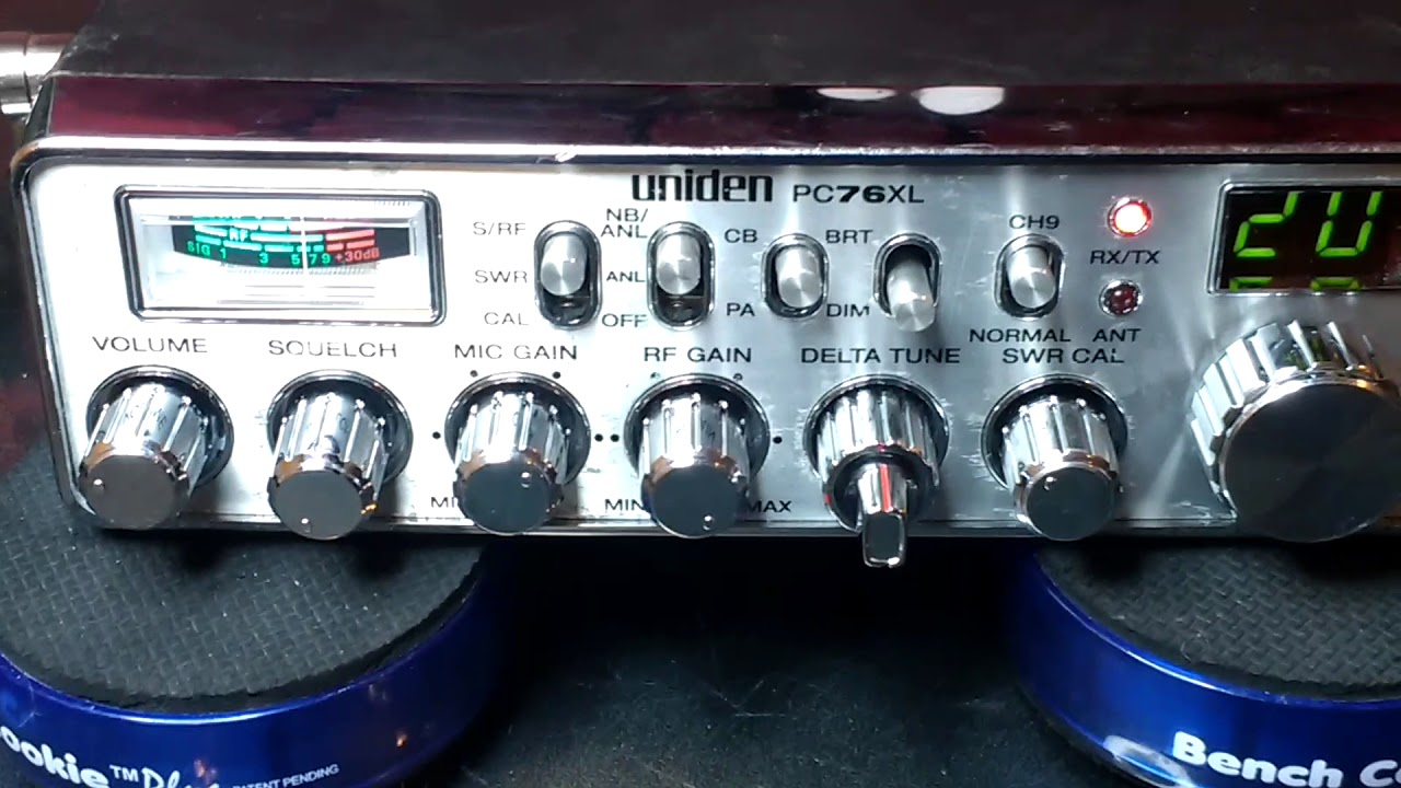Justin's Uniden PC 76XL - YouTube