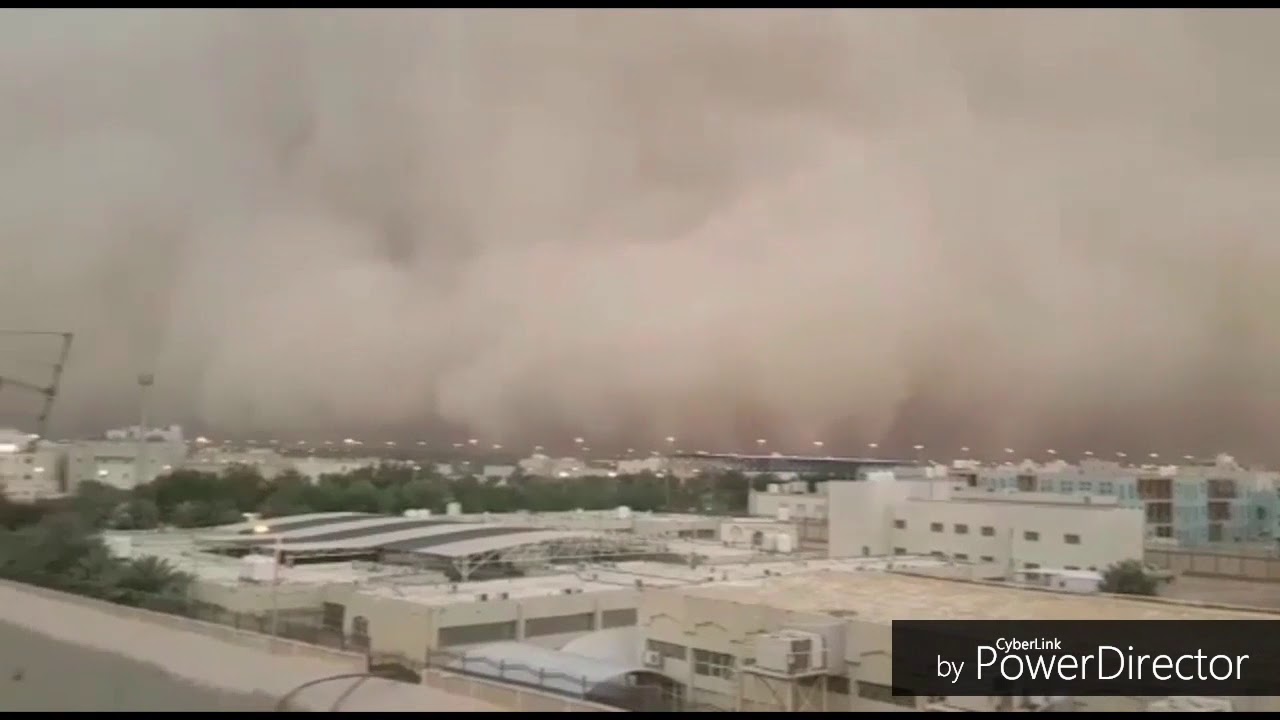 2day in kuwait sand storm... - YouTube