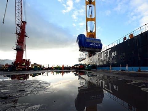 MAN equips power station in Gibraltar with gas and DF engines - YouTube