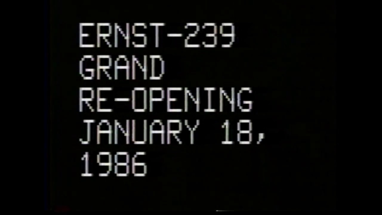 Ernst Hardware #239 Federal Way, WA Grand Re Opening 1986 - YouTube