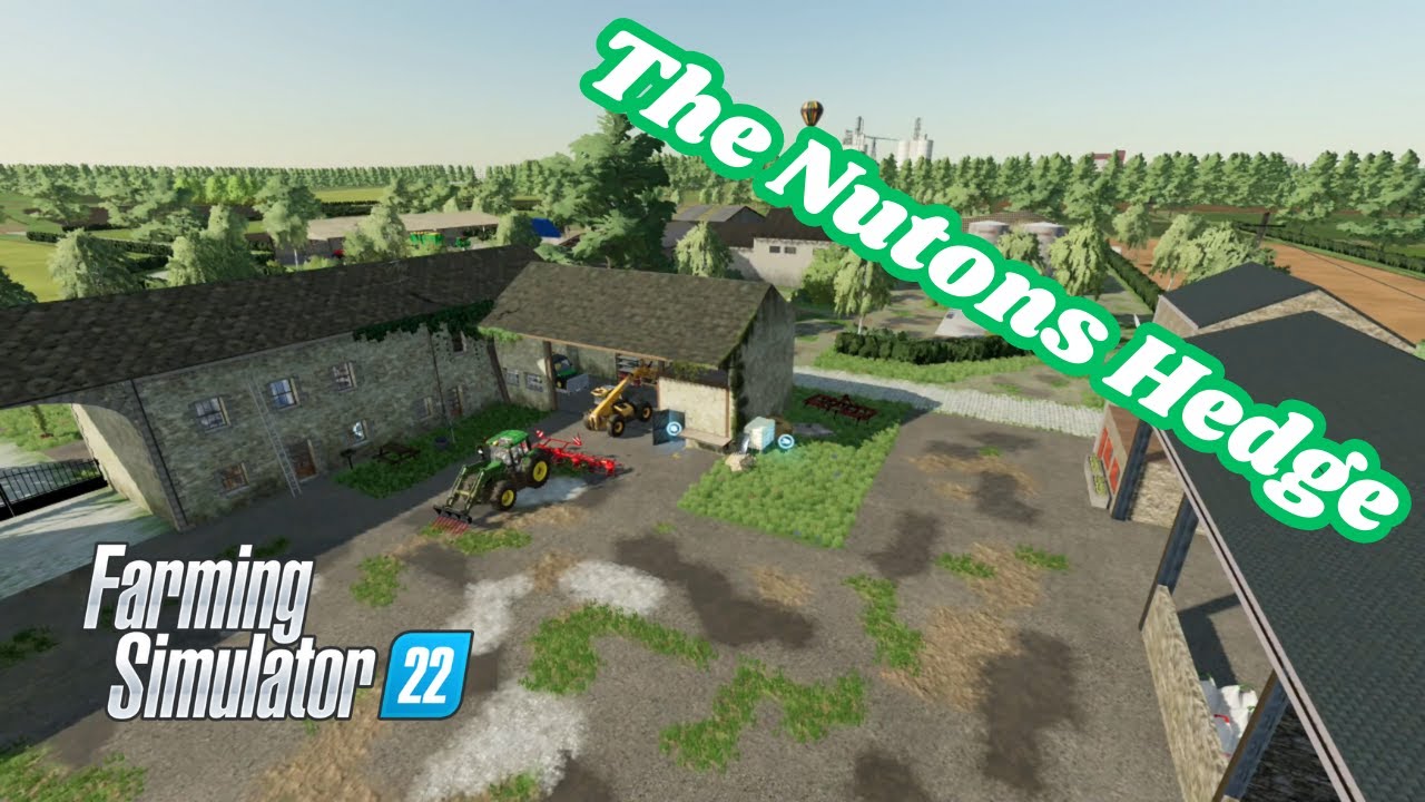 The Nutons Hedge Map Tour - Farming Simulator 22 XBOX - YouTube