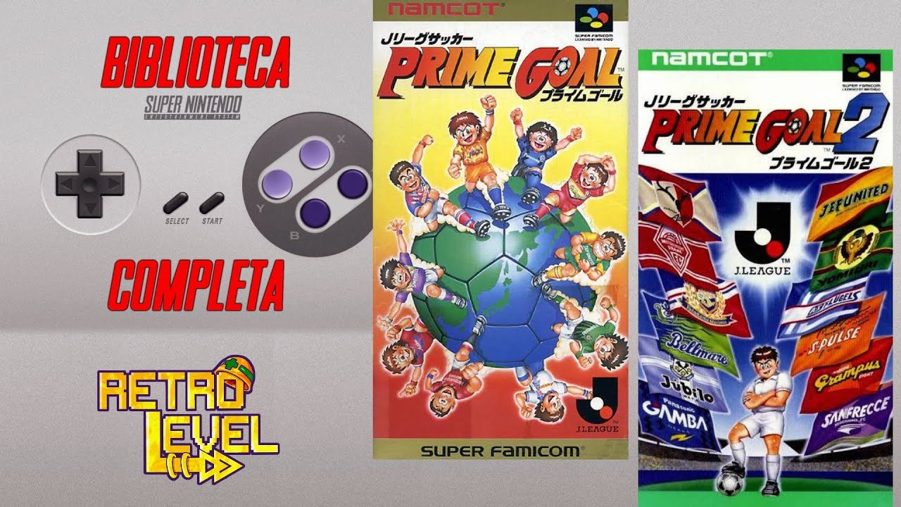 J. League Soccer: Prime Goal + Prime Goal 2 - Biblioteca COMPLETA do ...