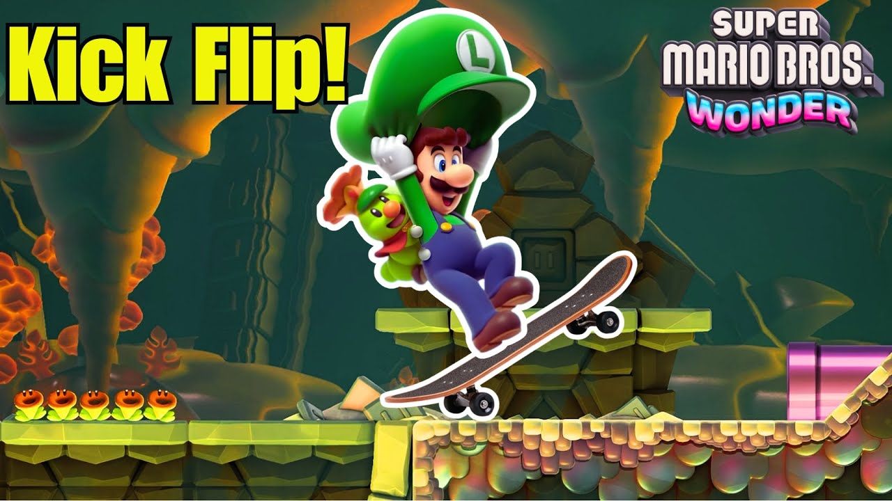 Super Mario Bros. Wonder: Co-Op: Sick Tricks! - YouTube