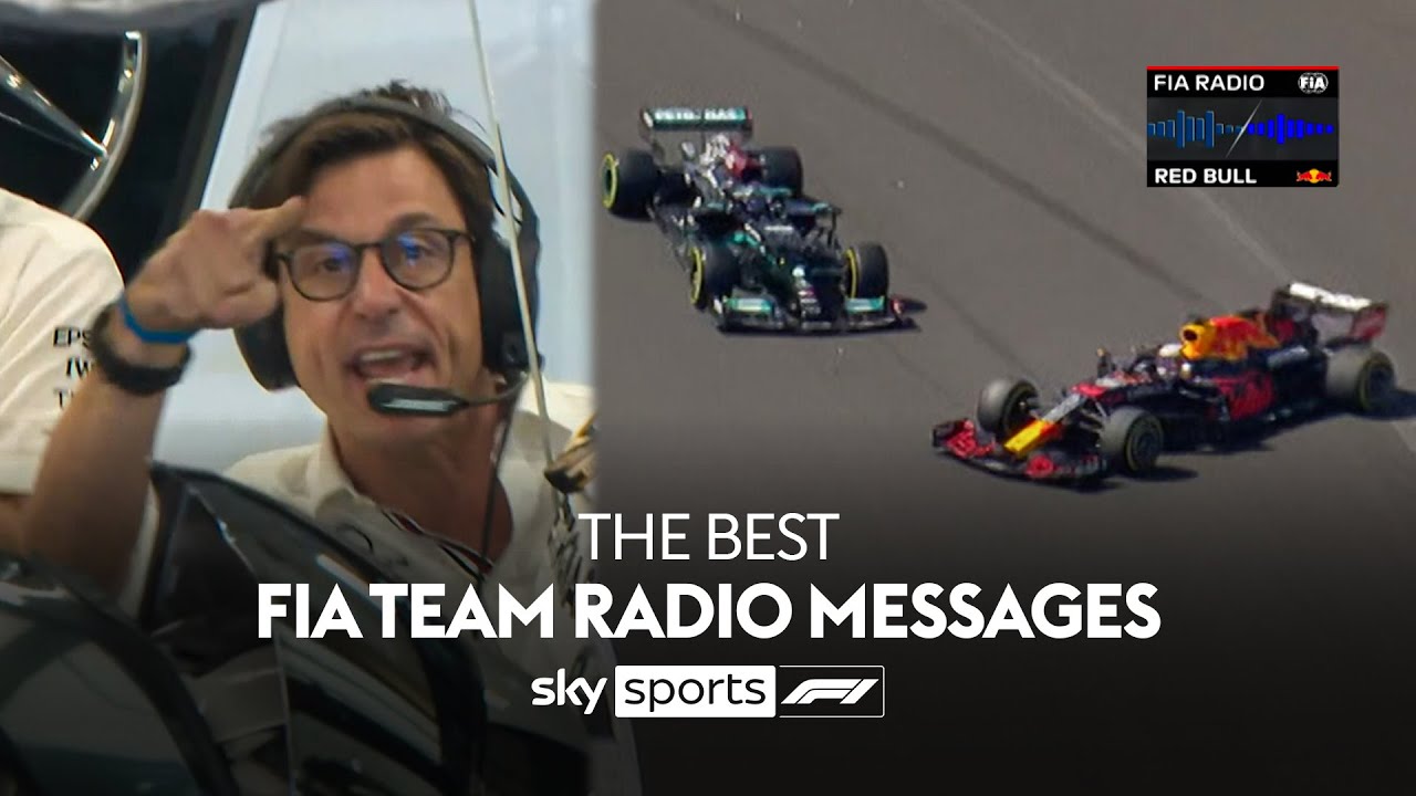 The BEST FIA team radio messages of the season! 📻 - YouTube