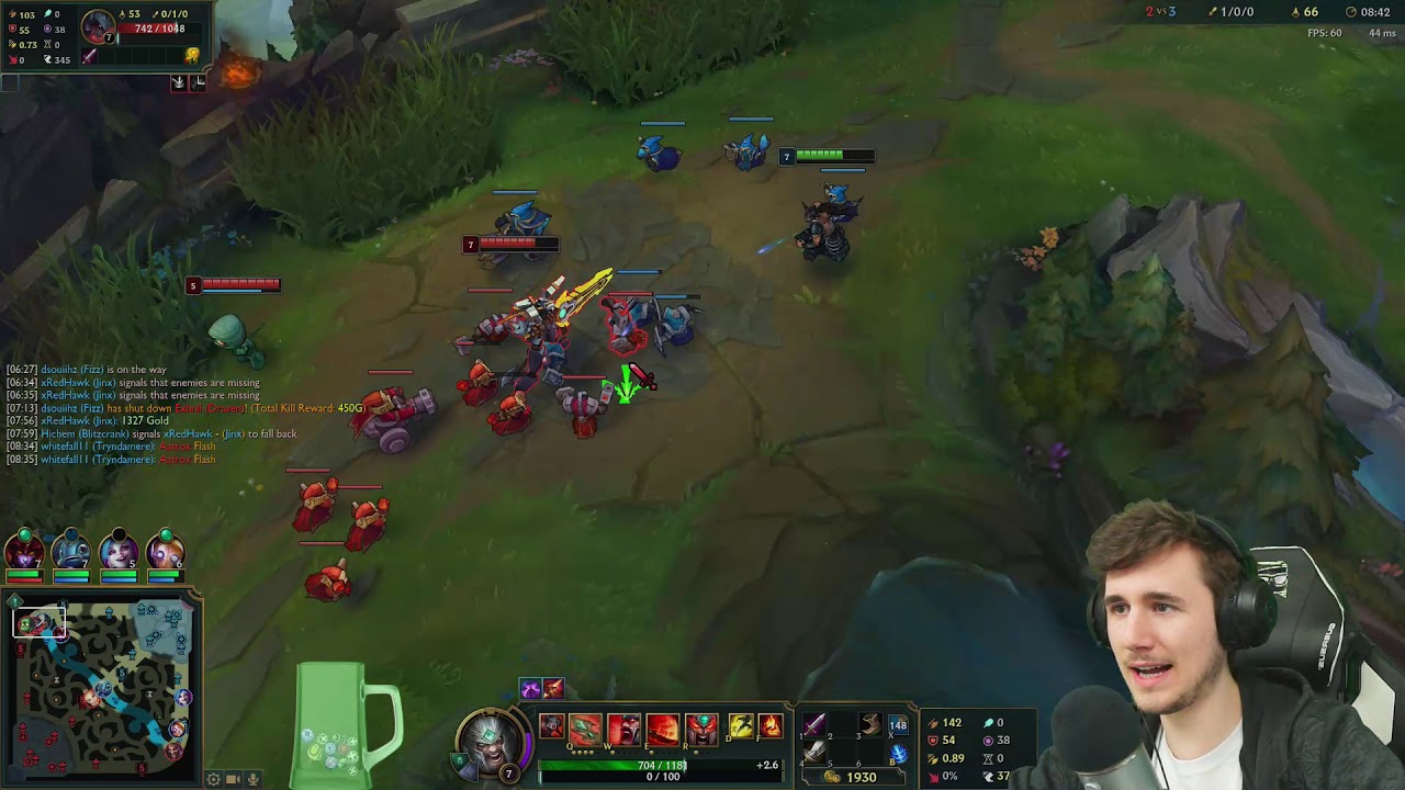 DUO INTENSE CON THEGAME IN IRON 4 - League of Legends ITA #899 - YouTube