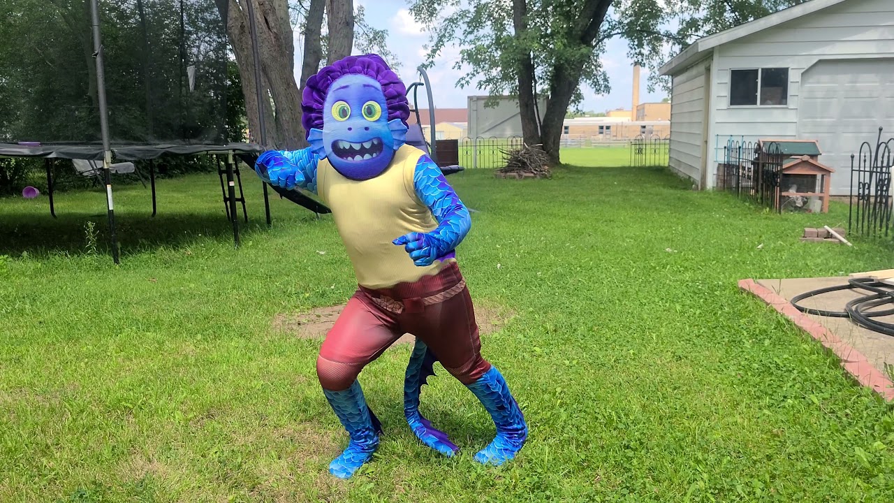 LUCA CHARACTER (ALBERTO COSTUME) - YouTube